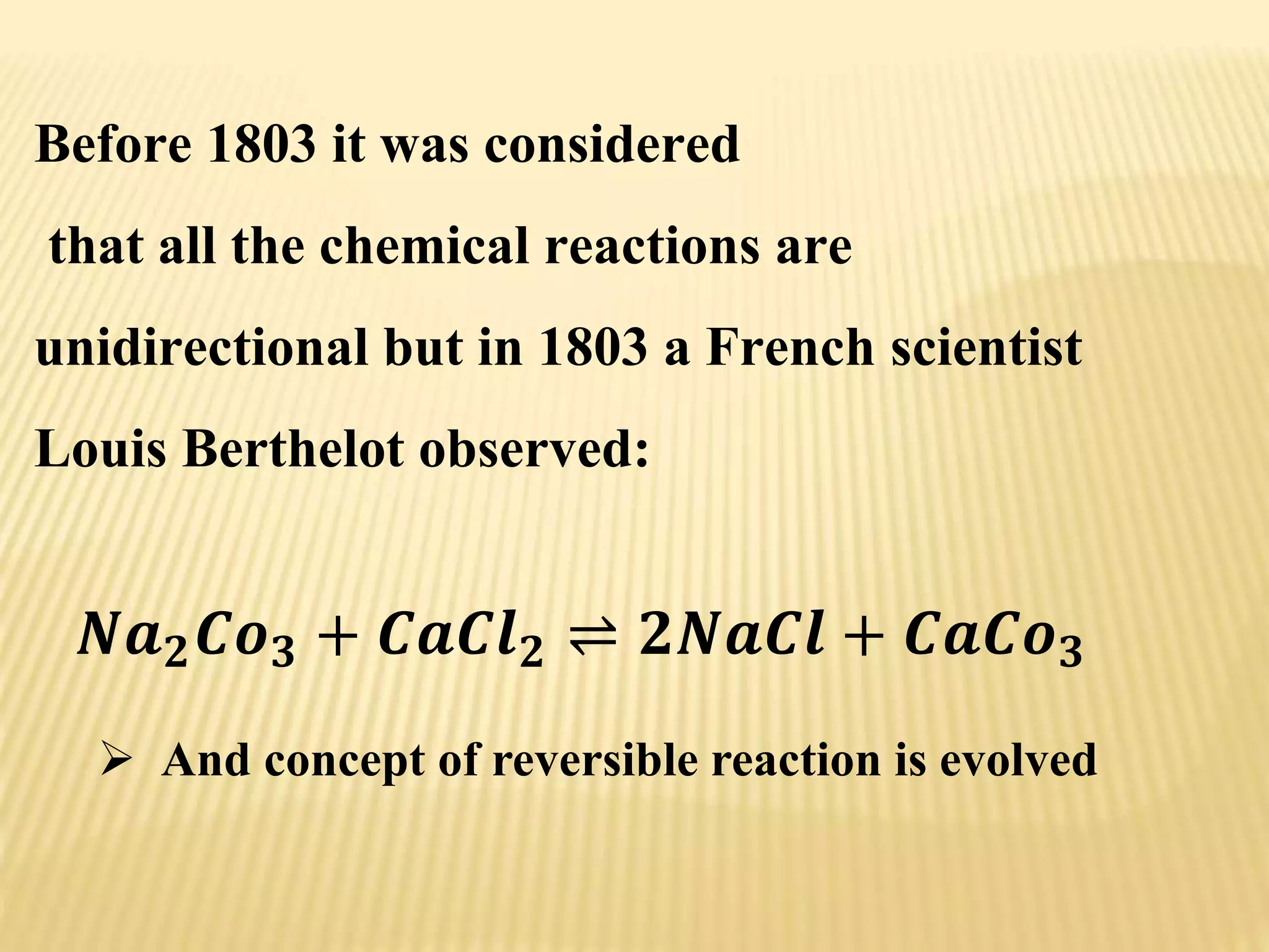 Chemical equilibrium BY KOMAL MUSKAN | PPTX