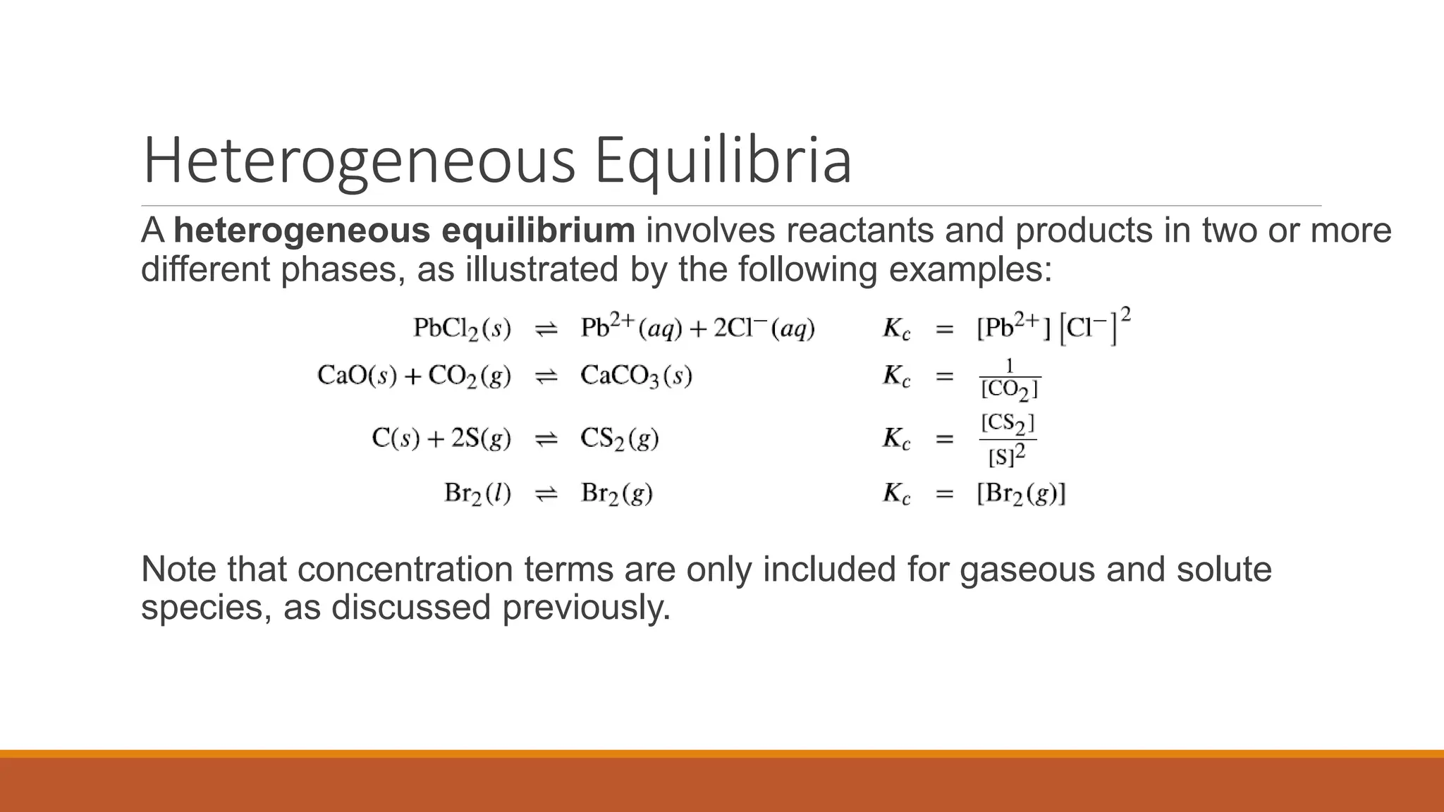 chemical equilibrium - general and inorganic chemistry | PPTX