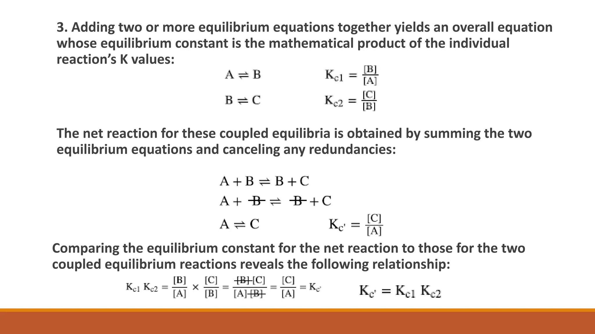 chemical equilibrium - general and inorganic chemistry | PPTX