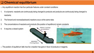 Chemical equilibrium: the factors affecting equilibrium | PDF