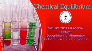 Chemical equilibrium manik | PPT