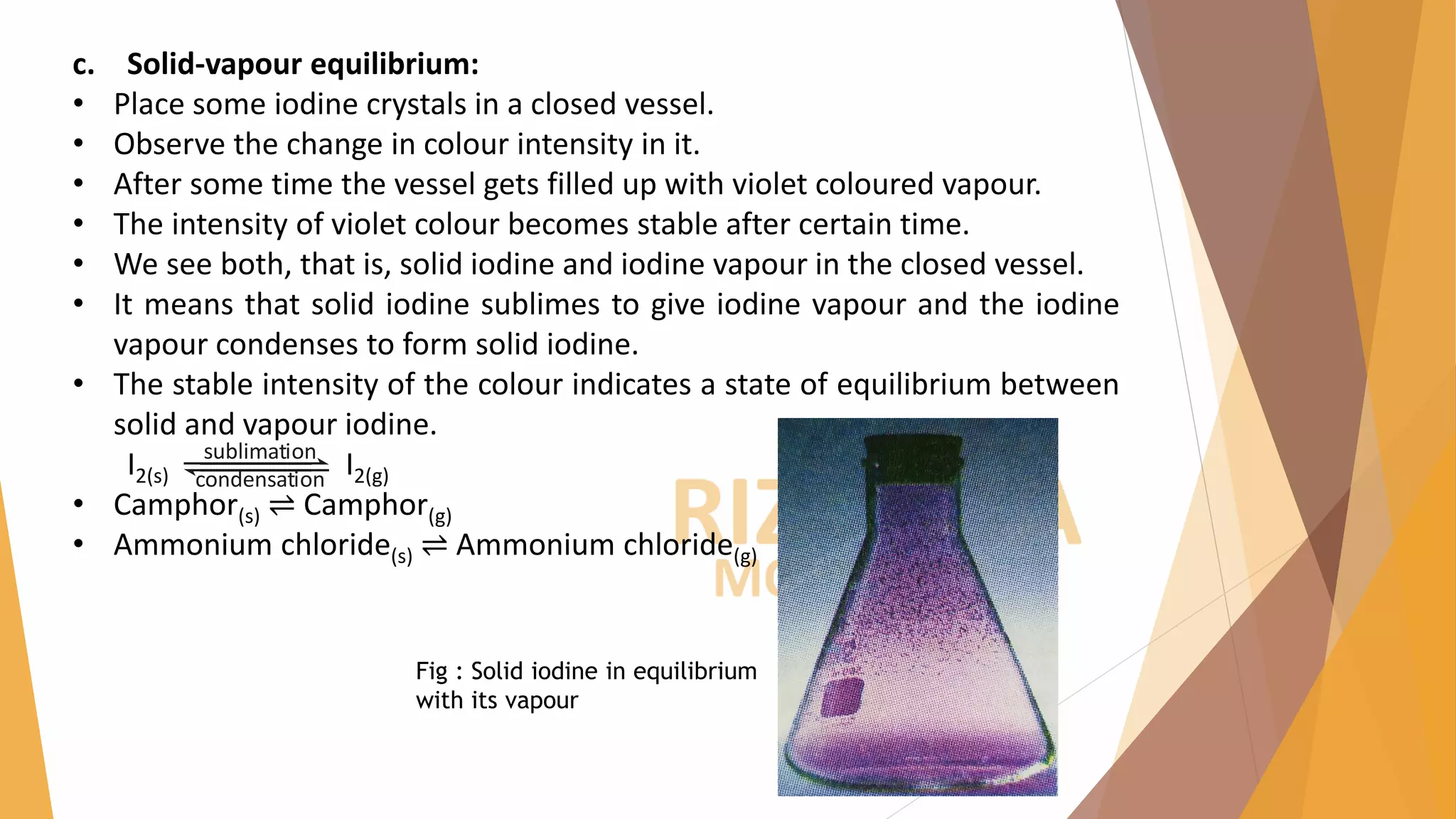 1st Lecture on Chemical Equilibrium | Chemistry Part II | 11th Std | PDF