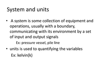 system and units | PPTX