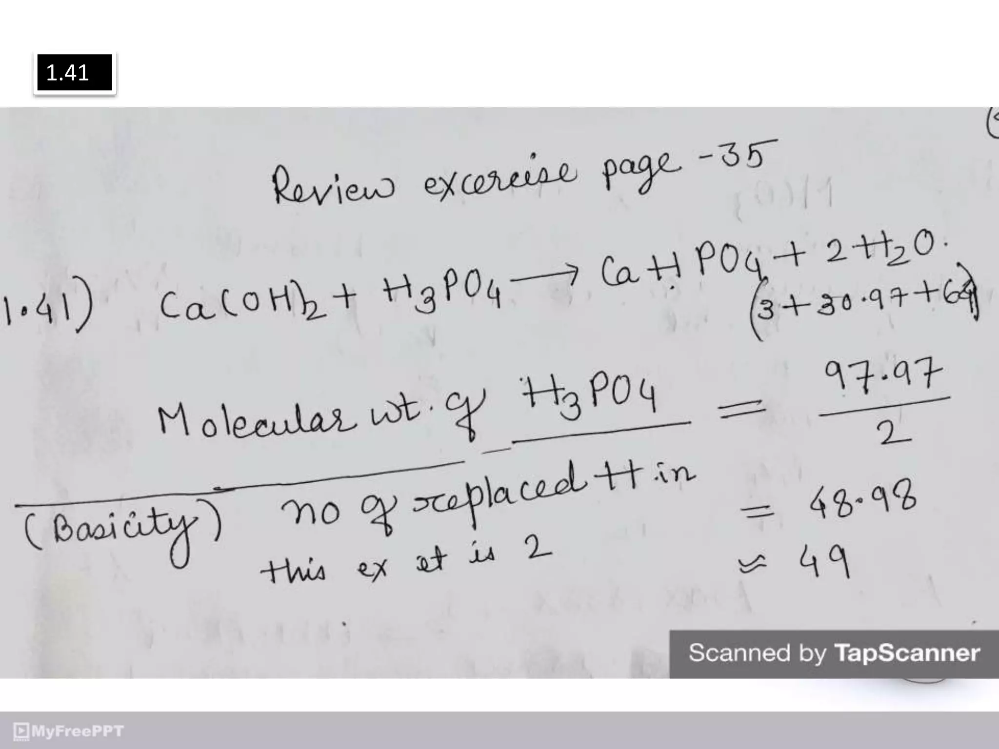Chemical equivalents | PPTX