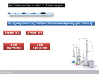 Chemical equivalents | PPT