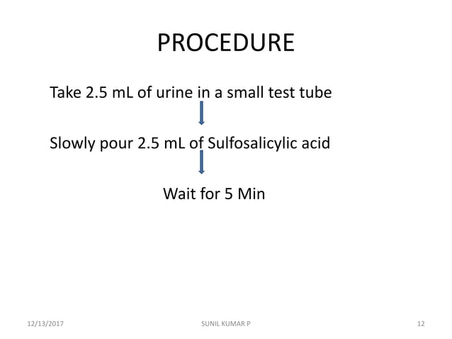 Chemical examination of urine | PPTX | Blood Disorders | Diseases and ...