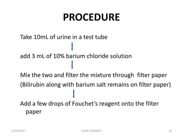 Chemical examination of urine | PPTX | Blood Disorders | Diseases and ...