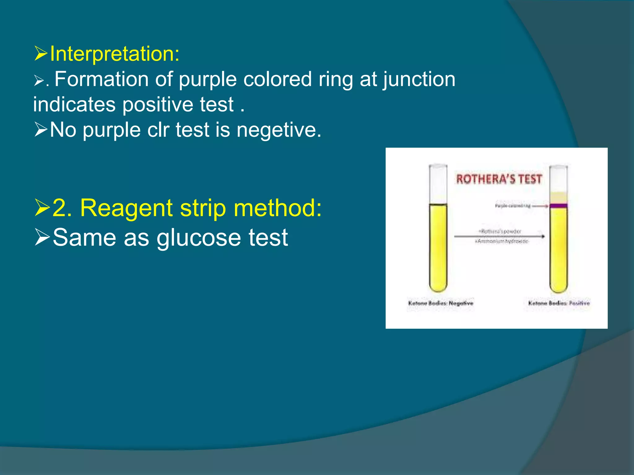 Chemical examination of urine 2 | PPTX