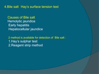 Chemical examination of urine 2 | PPT