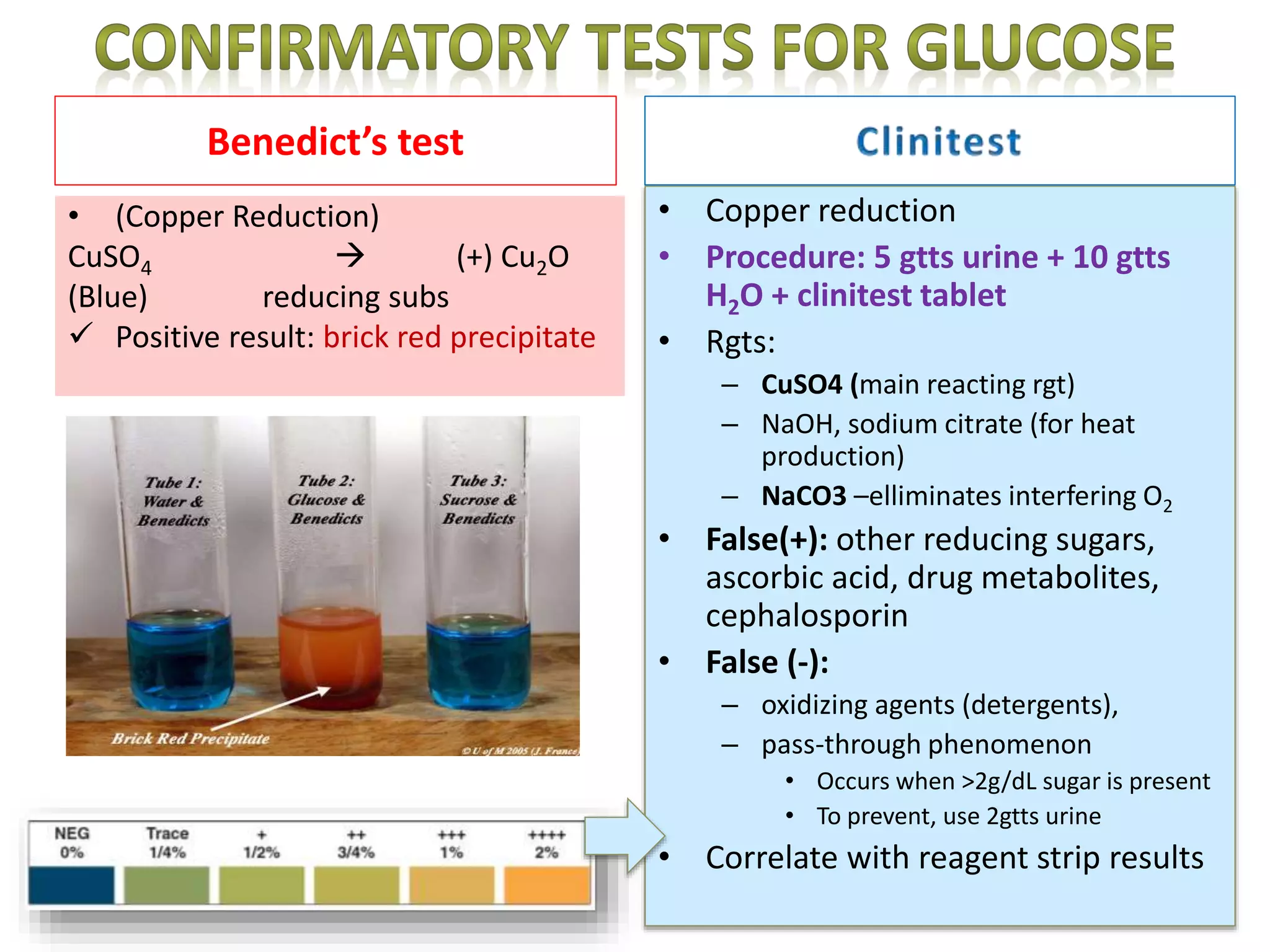 Chemical examination of urine (rgt strip) | PPTX