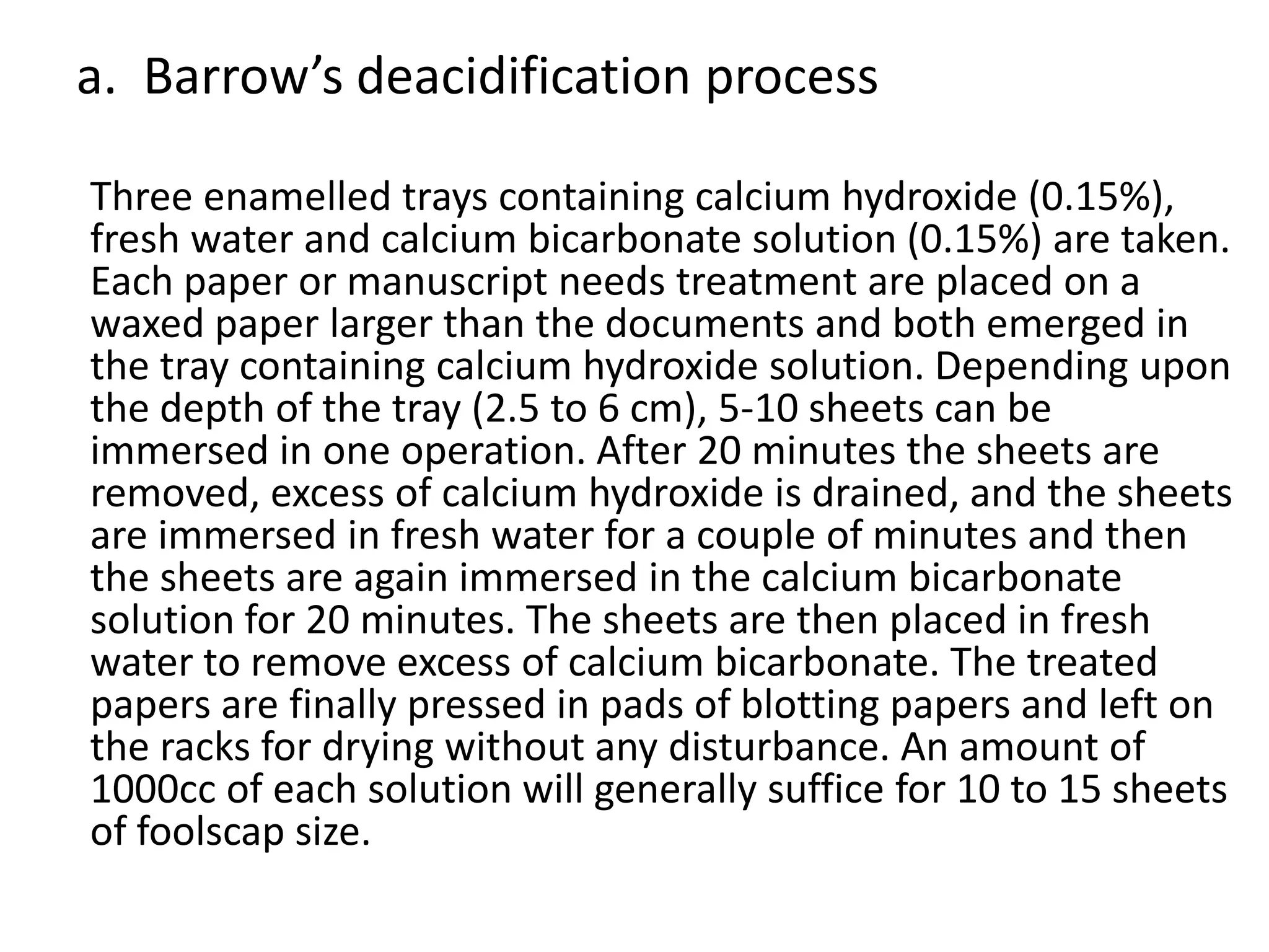 Chemical factors of deterioration of documents | PDF