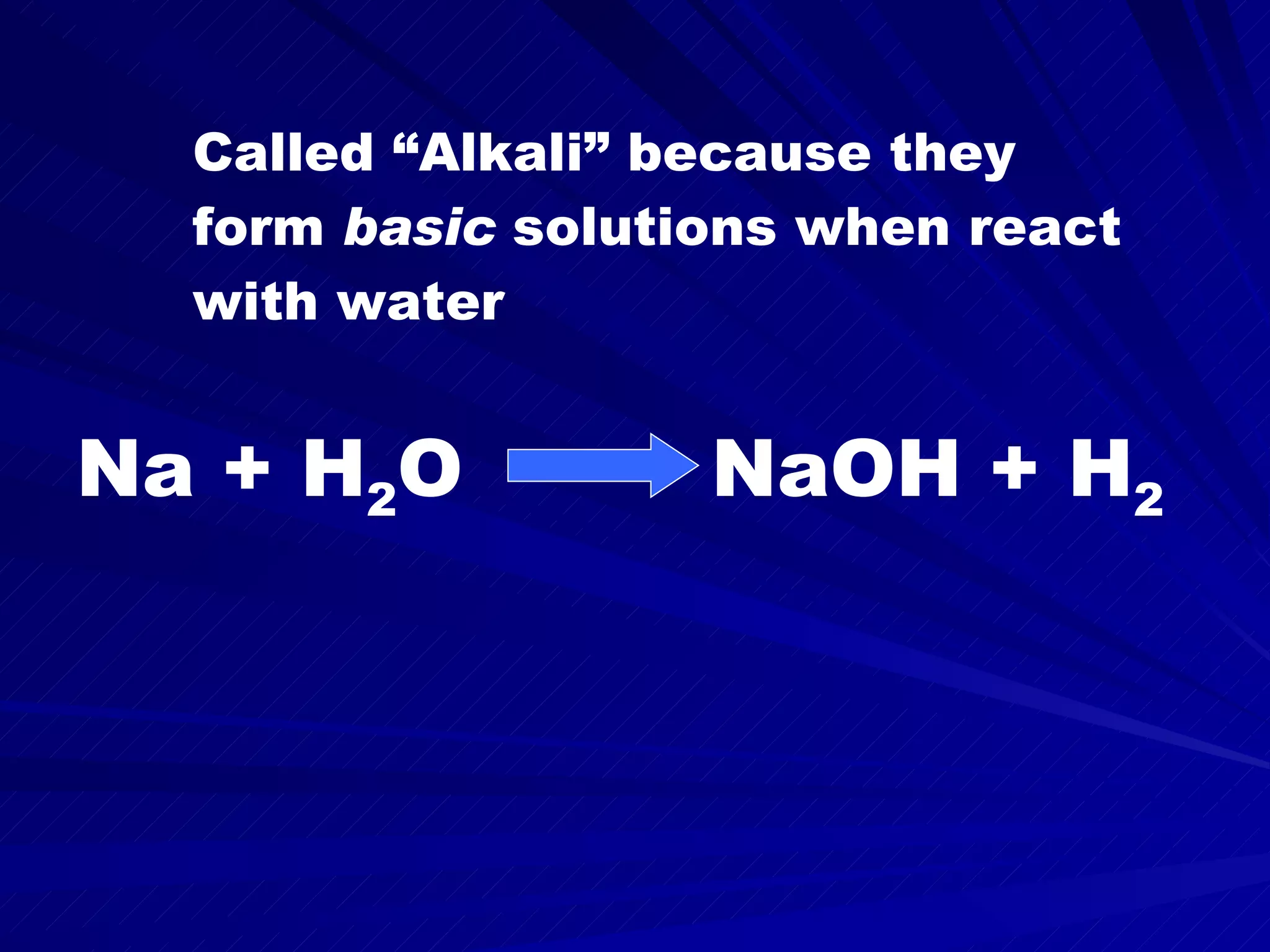 Chemical Families Notes | PPT