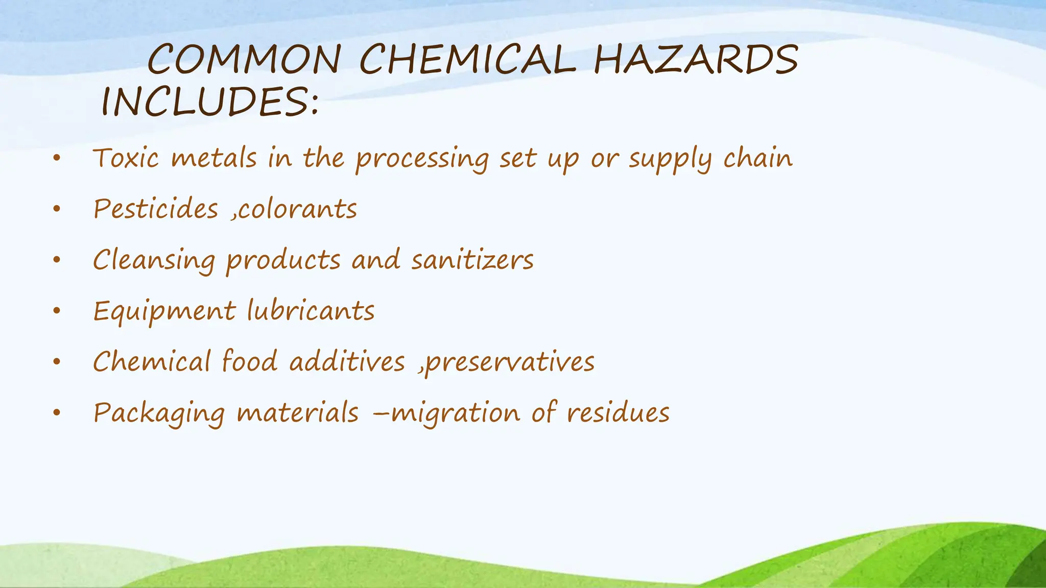 Chemical food hazards.pptx HAZAEDOUS FOOD | PPTX