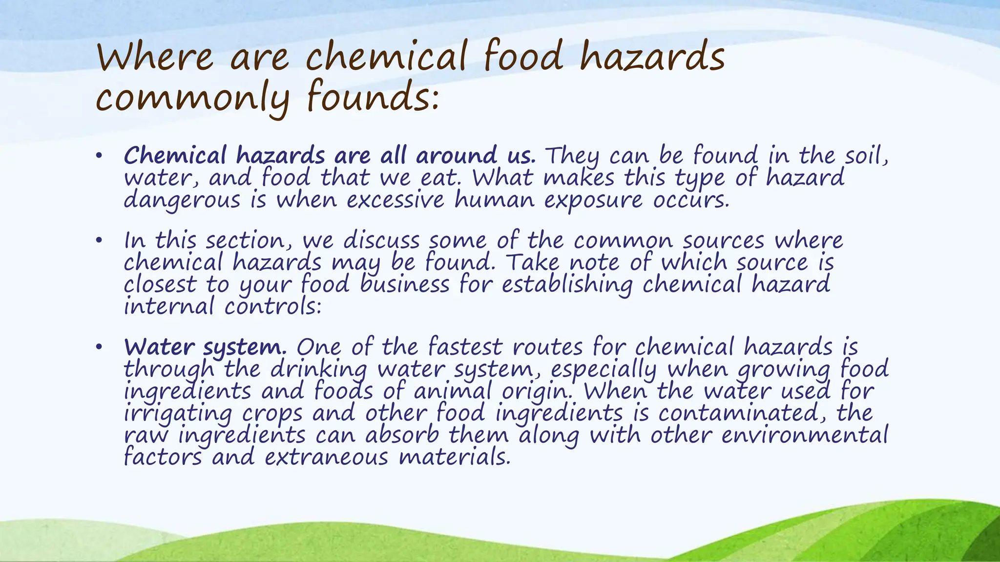 Chemical food hazards.pptx HAZAEDOUS FOOD | PPTX