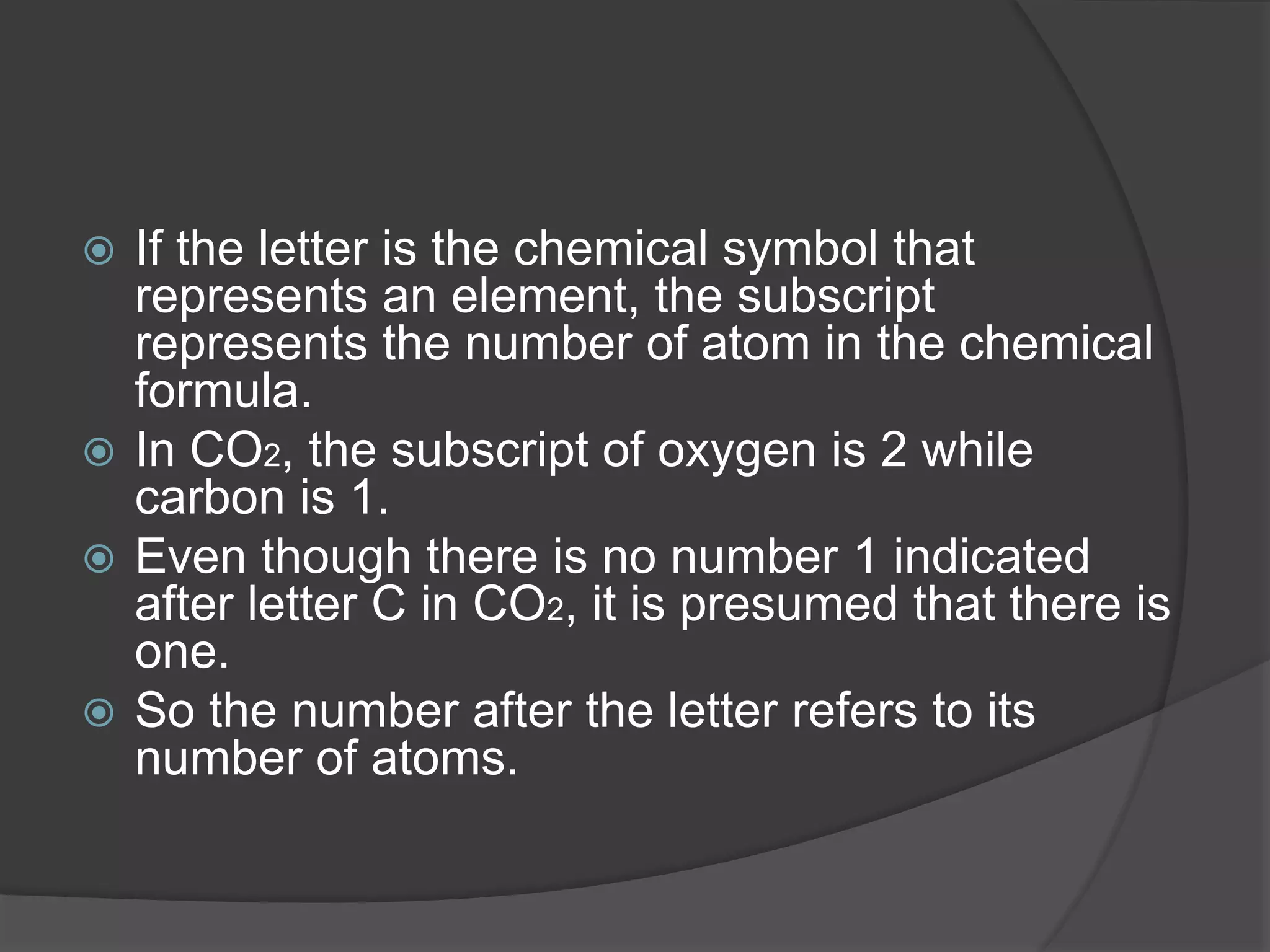 chemical formula.pptx | Chemistry | Science