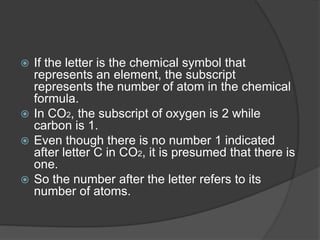chemical formula.pptx | Chemistry | Science