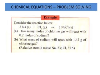 Chemical formulae | PPT