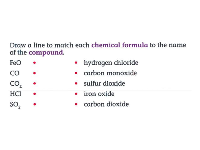 Chemical formulae | PPTX | Chemistry | Science