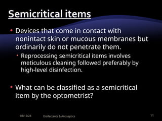 Pharmacology lecture CHEMICAL GERMICIDES 1.ppt