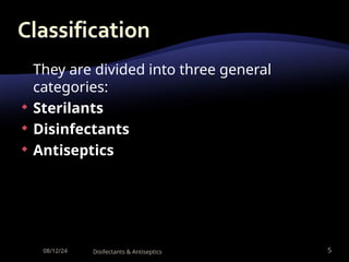Pharmacology lecture CHEMICAL GERMICIDES 1.ppt