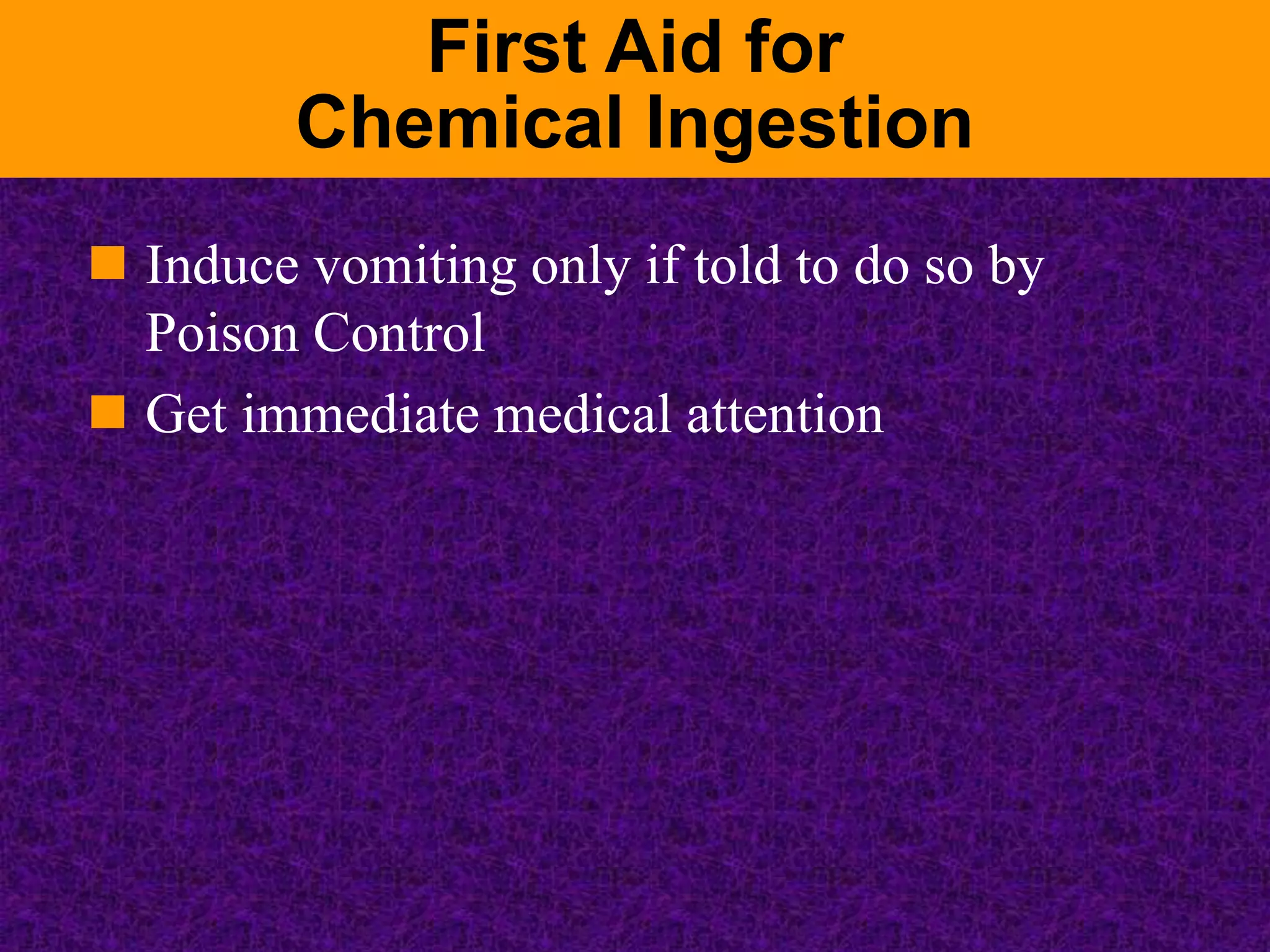 Chemical handling | PPT