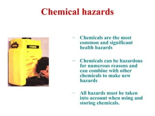 Chemical Handling or Chemical Hazard management | PPT