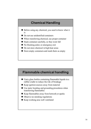 Chemical_Handling for manufacturing industry | PDF