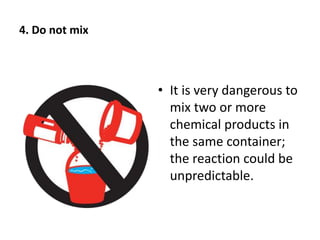 Chemical handling | PPTX