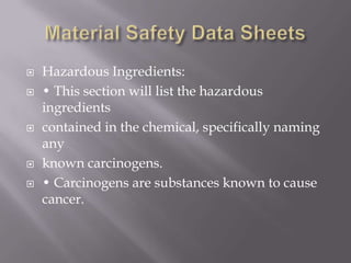 Chemical hazard | PPT