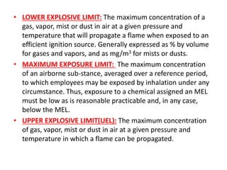 Chemical hazards | PPTX