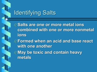 Chemical Hazards from Material Safety Data Sheet | PPT