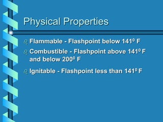 Chemical Hazards from Material Safety Data Sheet | PPT