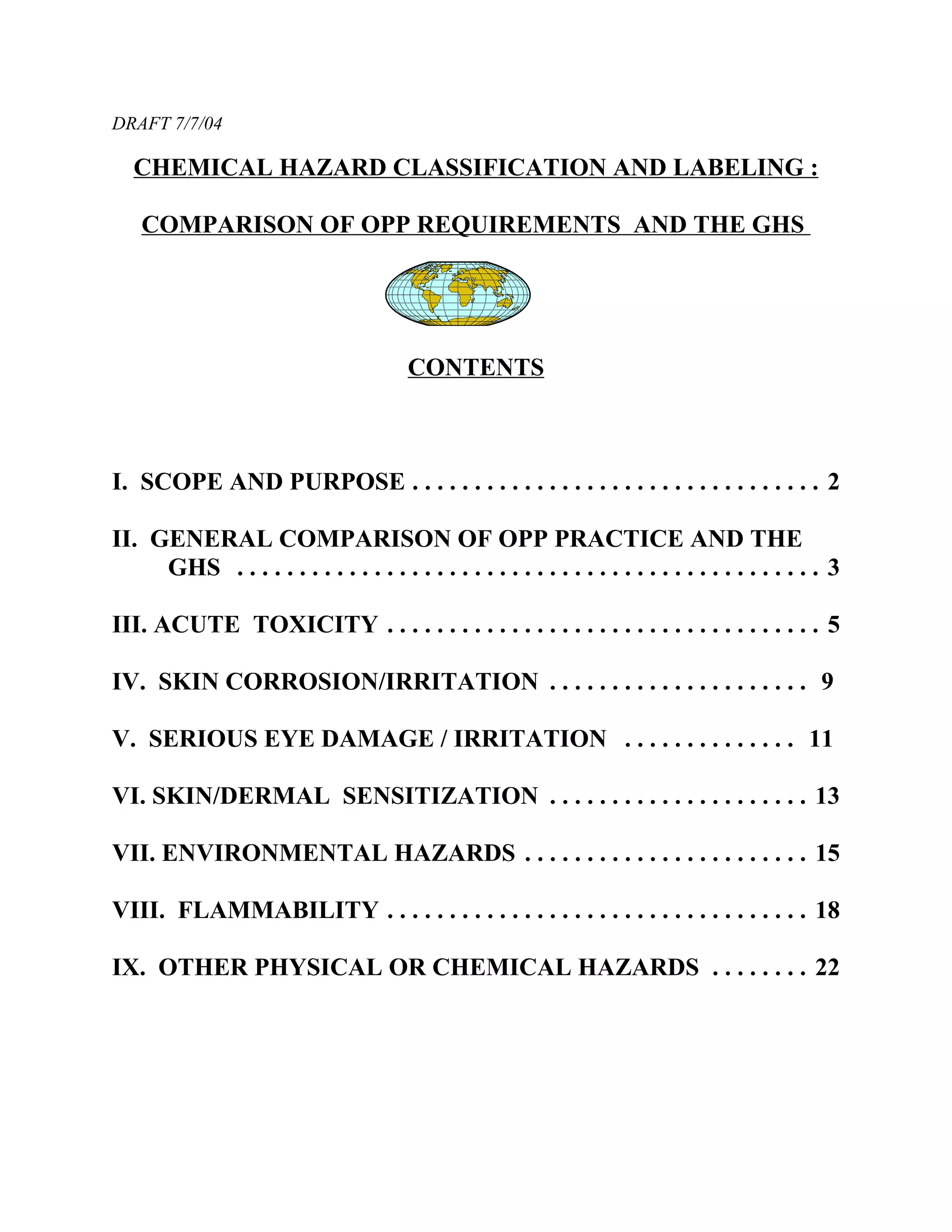 Chemical hazards classification symbol | PDF