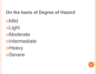 Chemical hazards safety | PPT