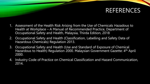 CHEMICAL HEALTH RISK ASSESSMENT REPORT (CHRA).pptx