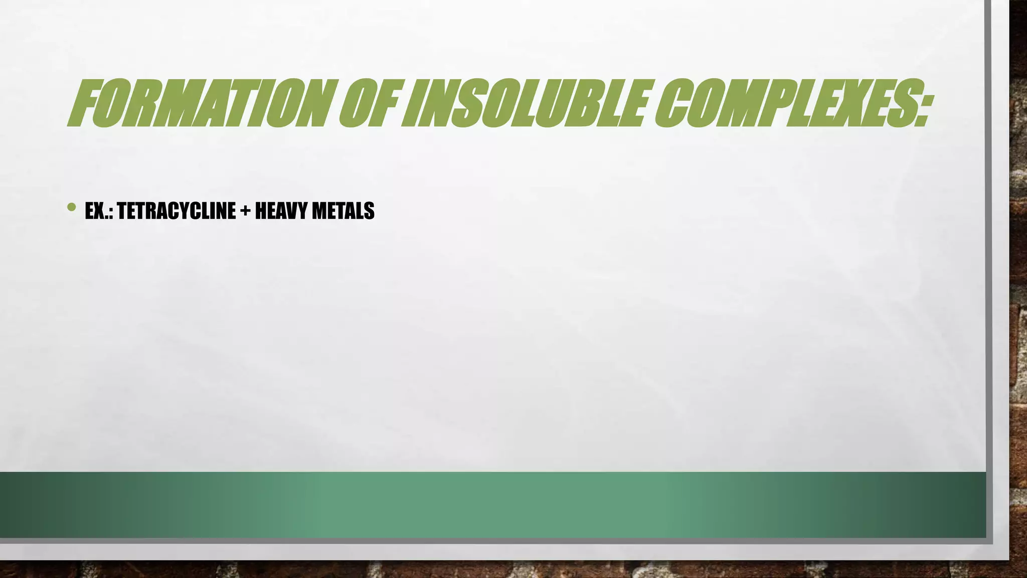 Chemical incompatibility | PPTX