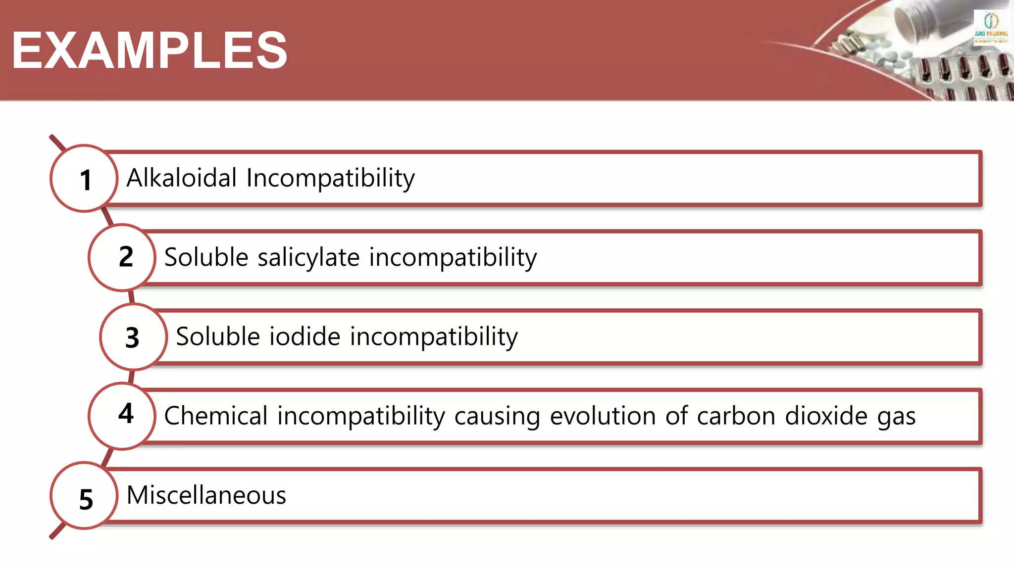 Chemical incompatibility | PPTX
