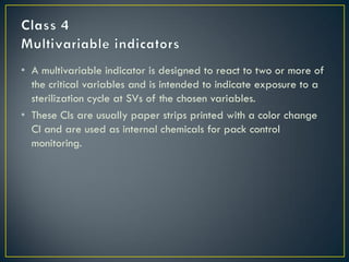 CSSD Basics Chemical Indicators, Biological Indicators and Recall ...