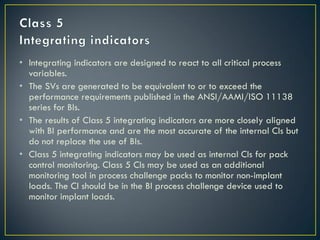 CSSD Basics Chemical Indicators, Biological Indicators and Recall ...