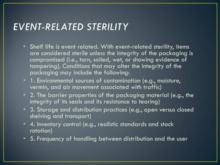 CSSD Basics Chemical Indicators, Biological Indicators and Recall ...