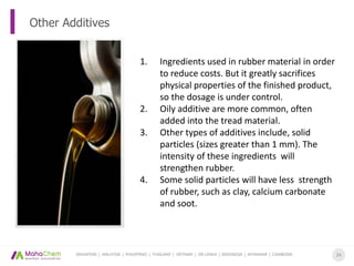 Chemical ingredients in Rubber Applications | PPTX