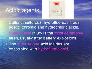 Ocular chemical injuries | PPT