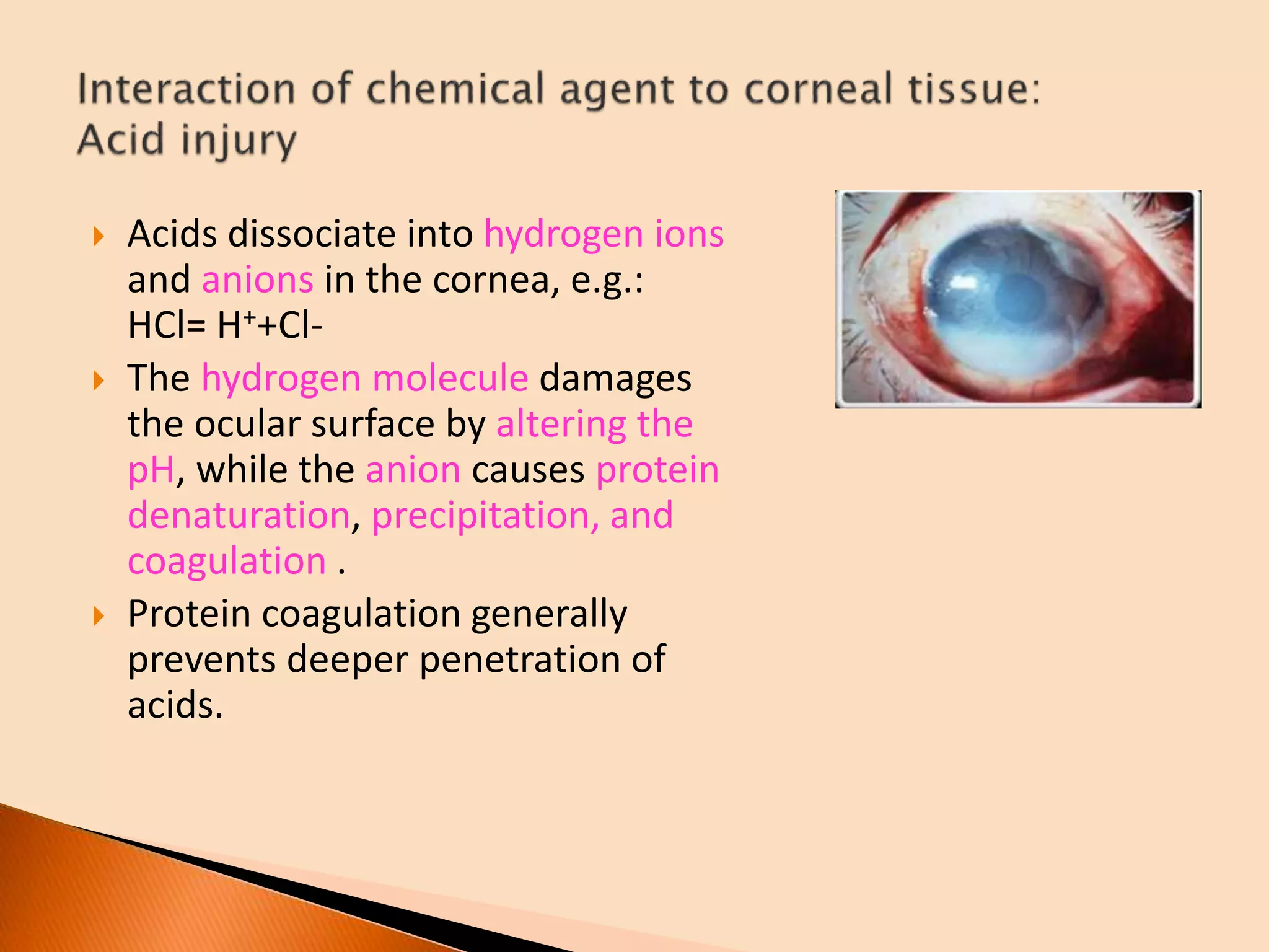 Chemical injuries | PPT