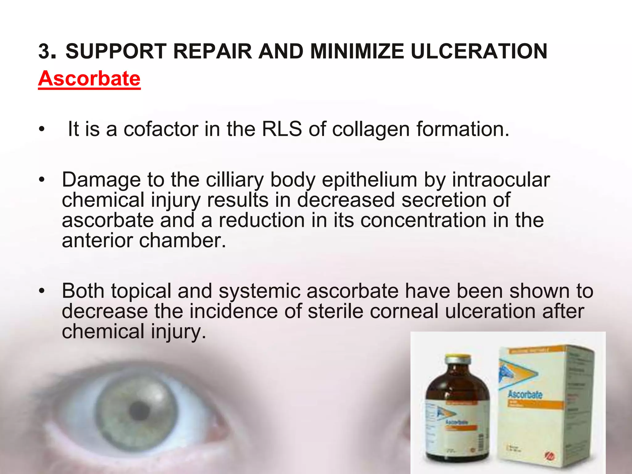 Chemical injuries of the eye | PPTX