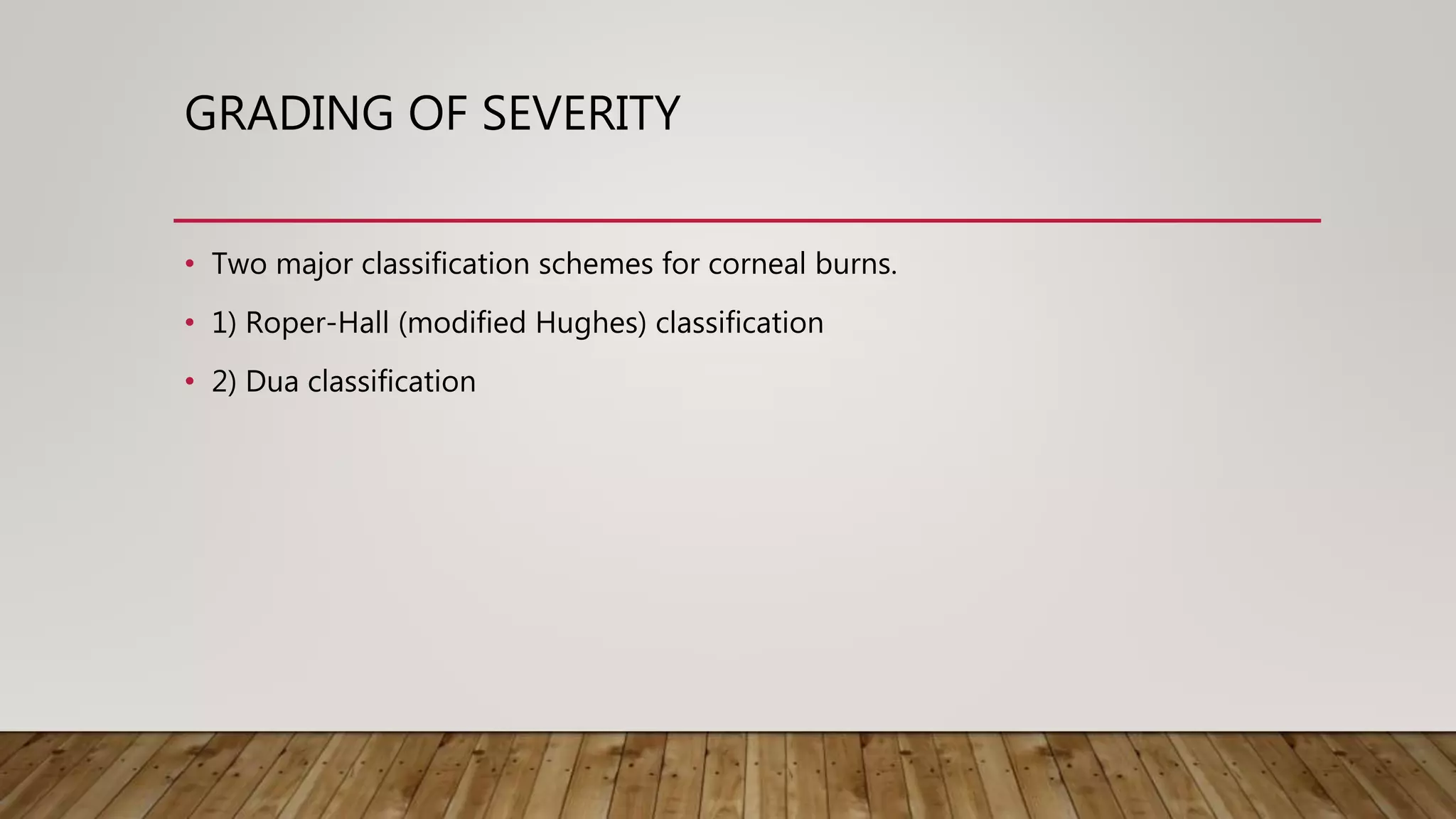 Ocular Chemical Injury | PPTX
