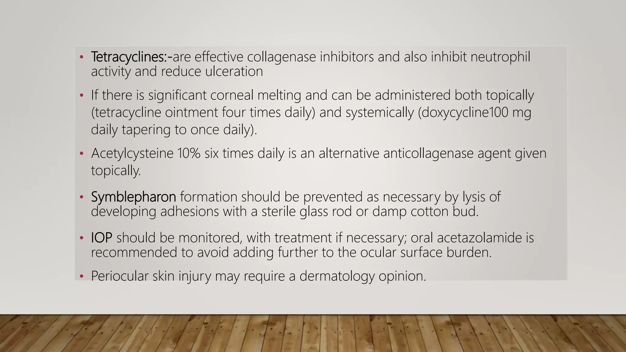 Ocular Chemical Injury | PPTX