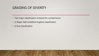 Ocular Chemical Injury | PPTX