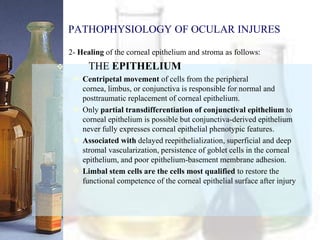 Chemical injury to eye | PPTX