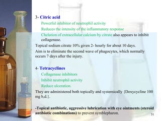 Chemical injury to eye | PPTX