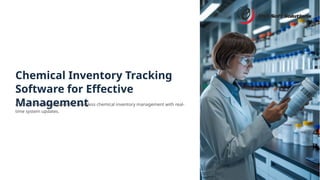 Chemical Inventory Tracking Software for Effective Inventory Management ...